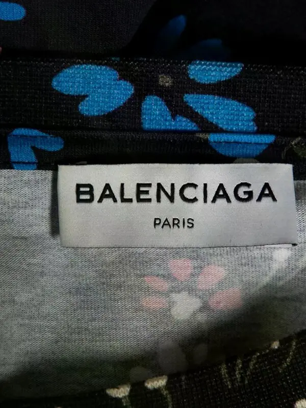 Balenciaga Floral-print Cotton T-shirt