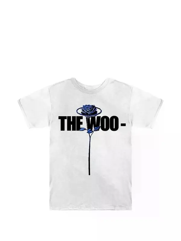 POP SMOKE X Vlone The Woo Crew-neck T-shirt - White