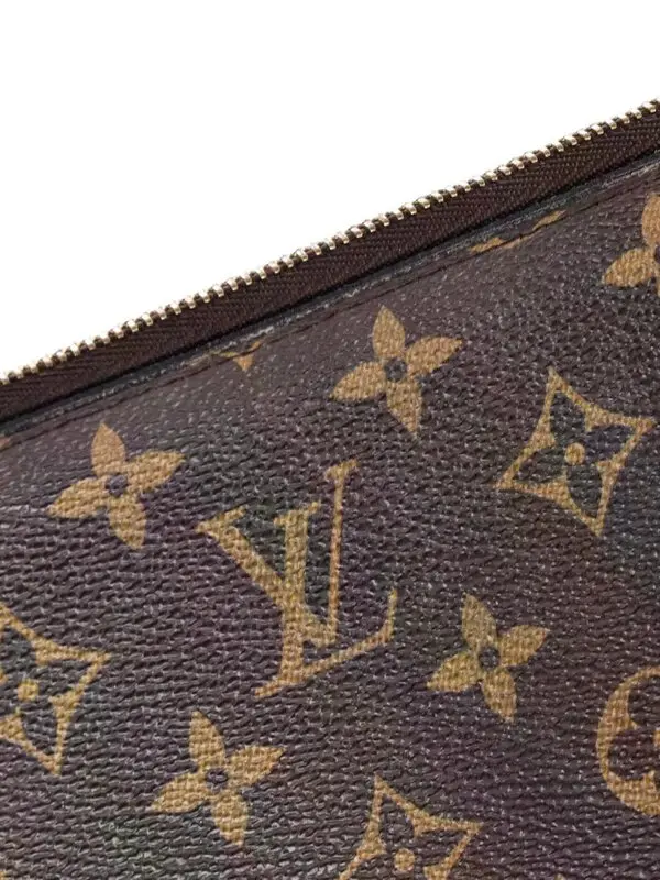 LOUIS VUITTON Neverfull Pochette Monogram Canvas Large Pouch
