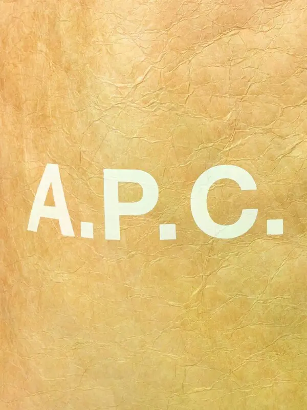 A.p.c. Textured Shoulder Bag