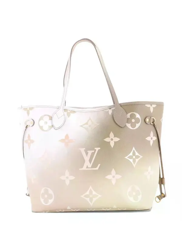 LOUIS VUITTON Neverfull Mm Tote Bag - Green