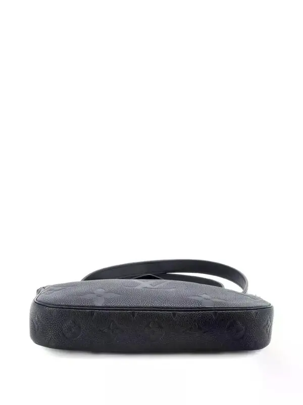 LOUIS VUITTON Multi Pochette Accessoires Monogram Empreinte Giant Crossbody Bag - Black
