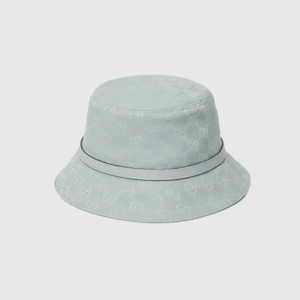Gucci Gg Canvas Bucket Hat - Grey