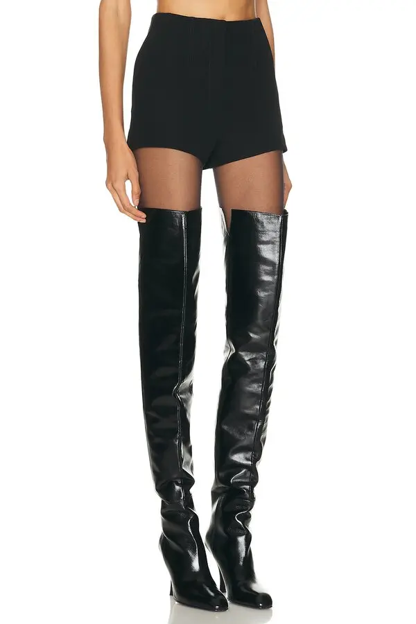 MUGLER High Waisted Short