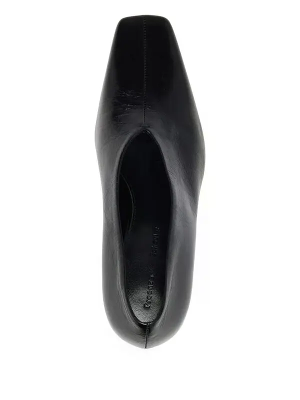Proenza Schouler Trap Square-toe Pumps - Black