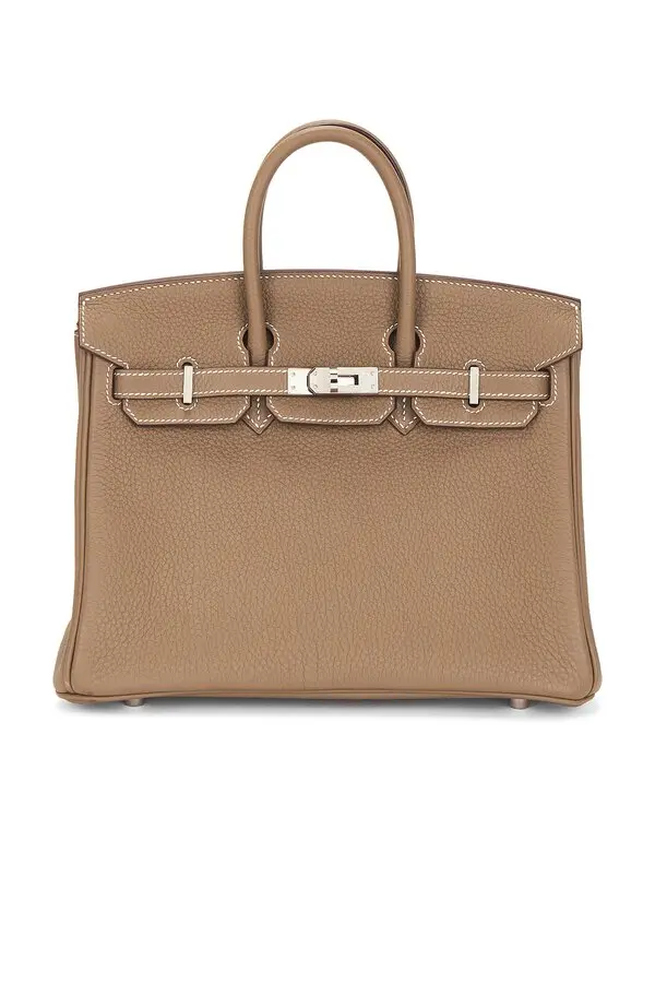 Hermès Togo Birkin 25 Handbag - Etoupe