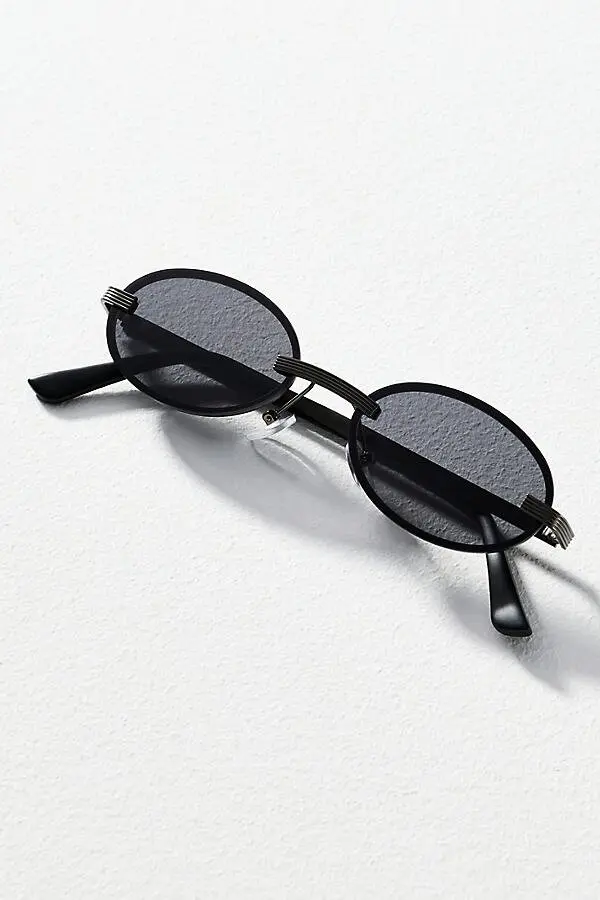 ELITE EYEWEAR Frameless Oval Sunglasses