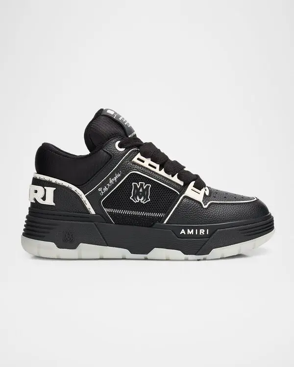 Amiri Ma-1 Leather & Mesh Sneakers