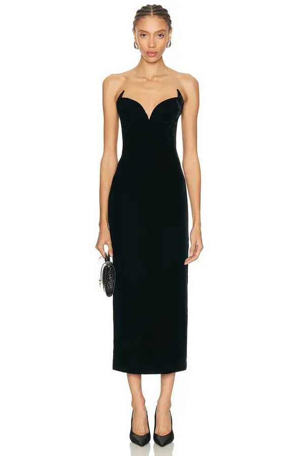 MUGLER Sleeveless Gown
