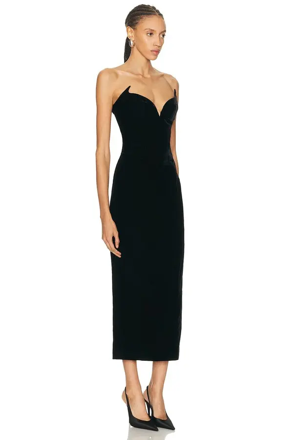 MUGLER Sleeveless Gown