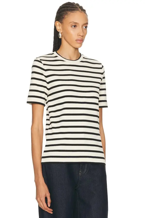 JIL SANDER Short Sleeve T-shirt - Bluejay