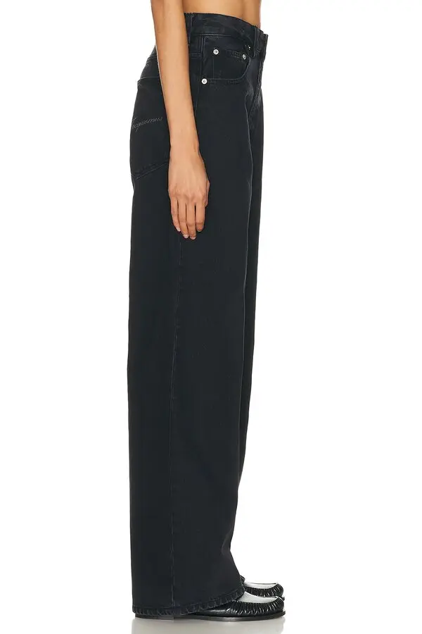 Jacquemus Le De-nimes Large - Black
