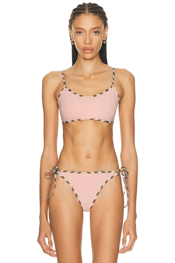 Burberry Starla Bikini Top - Begonia Pink