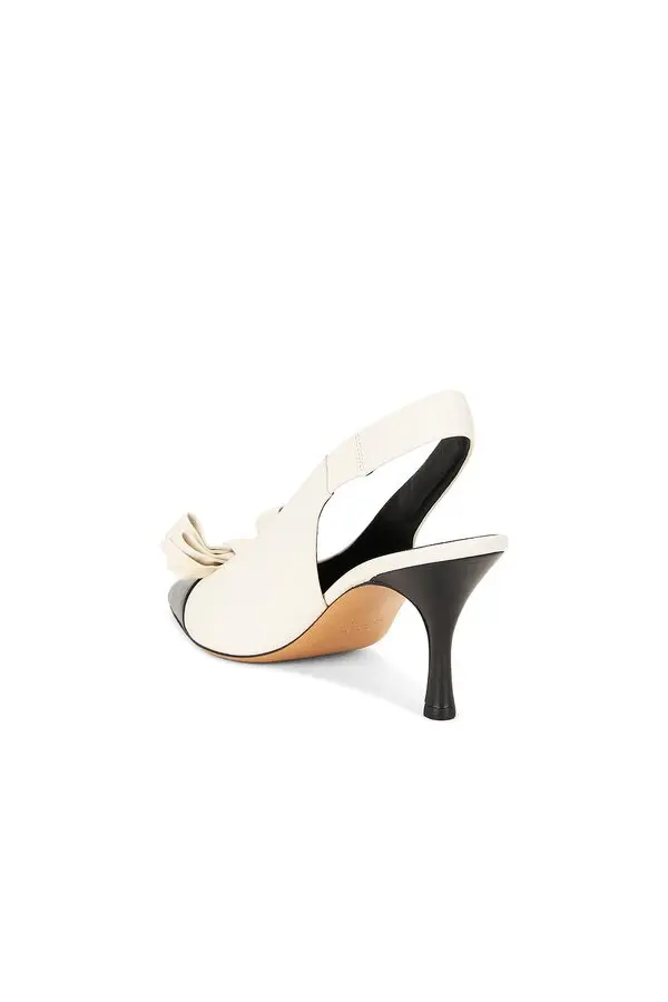 Chloé Alba Slingback Heel - Eggshell