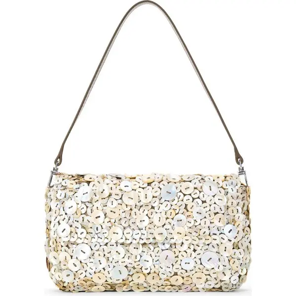 Staud Timmy Sequin Convertible Shoulder Bag