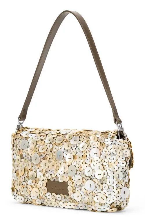 Staud Timmy Sequin Convertible Shoulder Bag