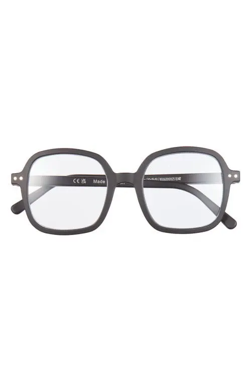 IZIPIZI 47mm Square Reading Glasses - Black