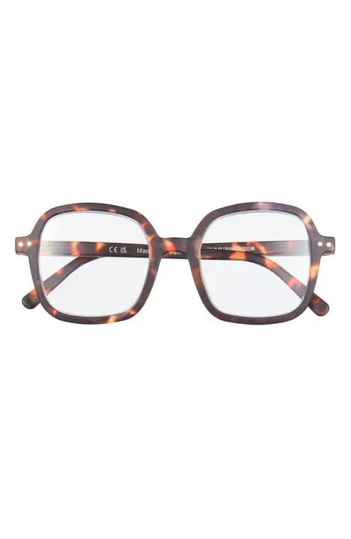 IZIPIZI 47mm Square Reading Glasses - Tortoise