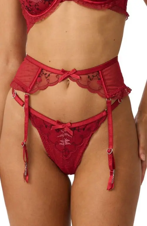 KAT THE LABEL Cupid Thong - Red