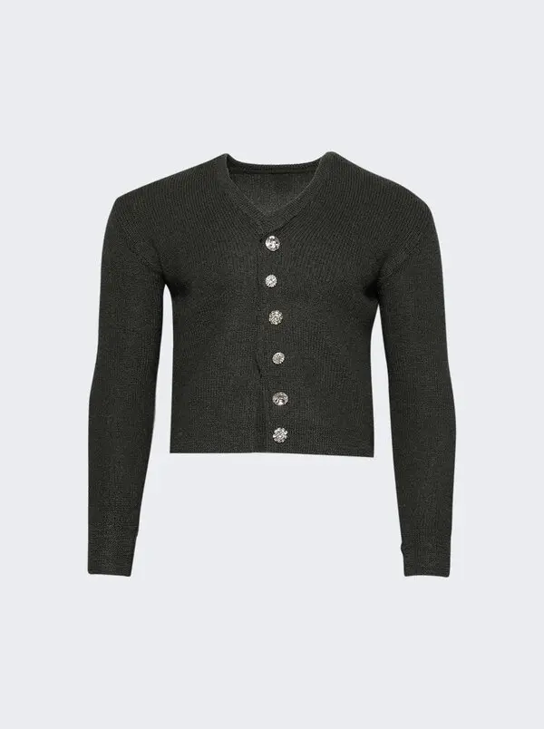 PROTOTYPES Knit Button Cardigan - Grey