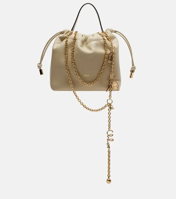 Chloé Icons Mini Bucket Bag - White