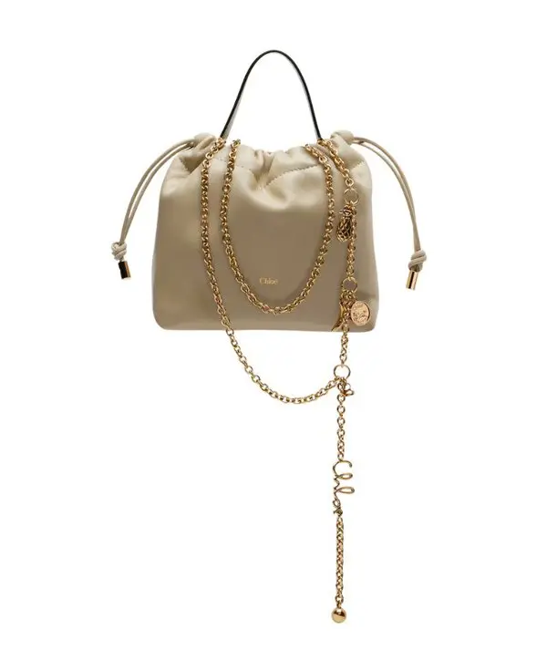 Chloé Icons Mini Bucket Bag - White