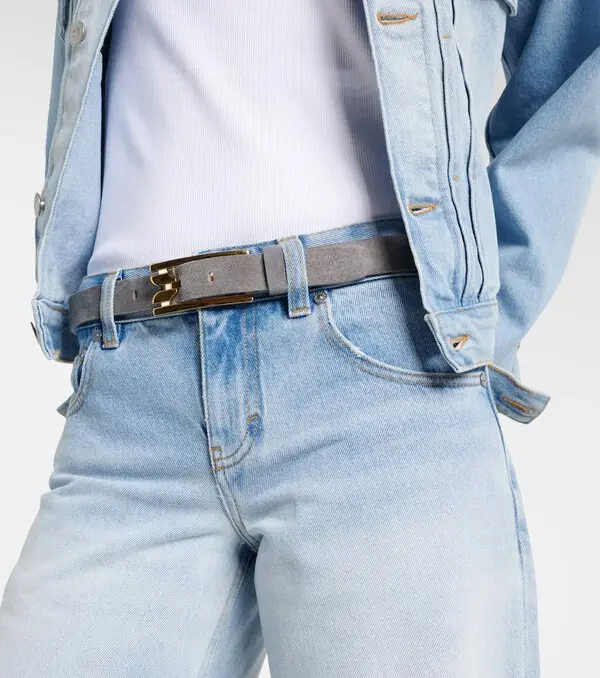 Victoria Beckham Suede Belt