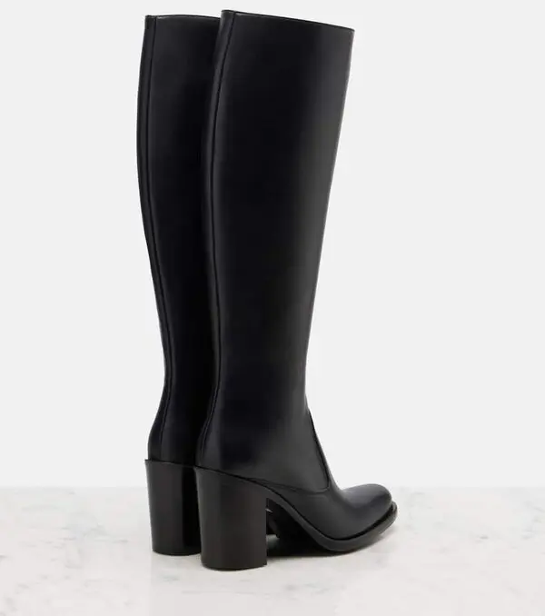Chloé Phoenix 90 Leather Knee-high Boots