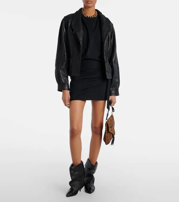 Isabel Marant Étoile Edrika 45 Laser-cut Leather Ankle Boots