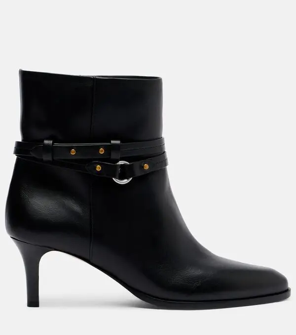 Isabel Marant Meyli 55 Leather Ankle Boots