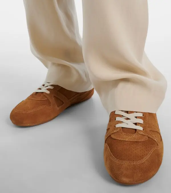 Isabel Marant Étoile Senny Suede Sneakers - Beige
