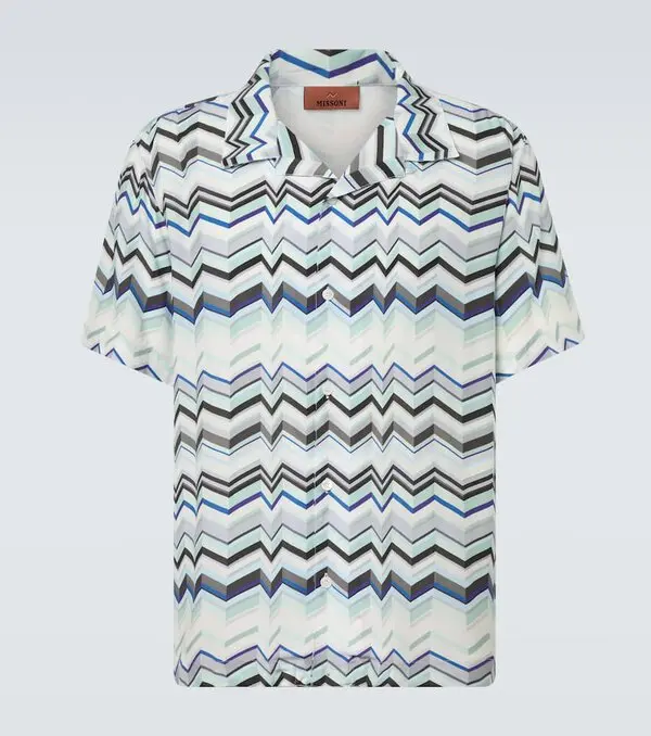 Missoni Zig Zag Bowling Shirt