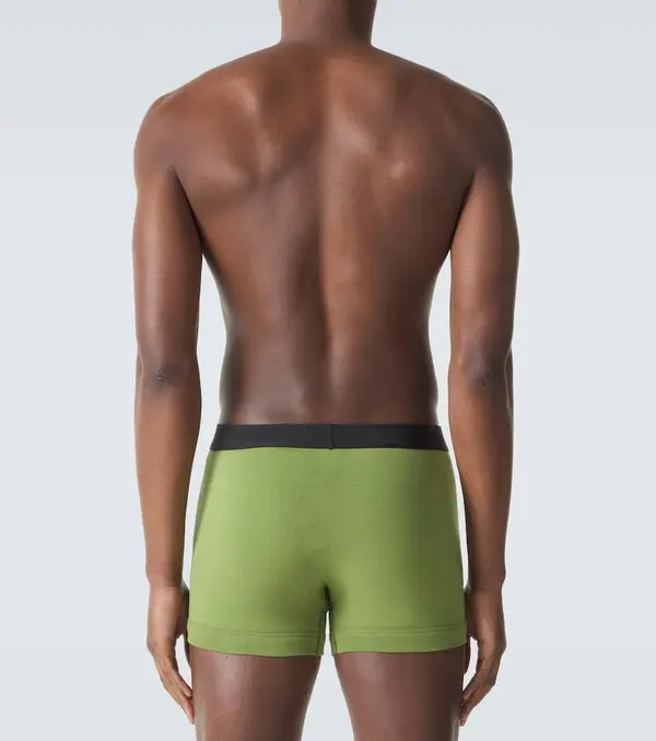 TOM FORD Logo Cotton-blend Boxer Briefs