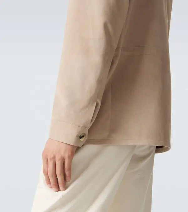 Canali Suede Field Jacket