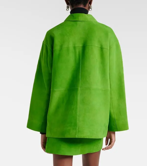 Staud Roxanne Suede Jacket