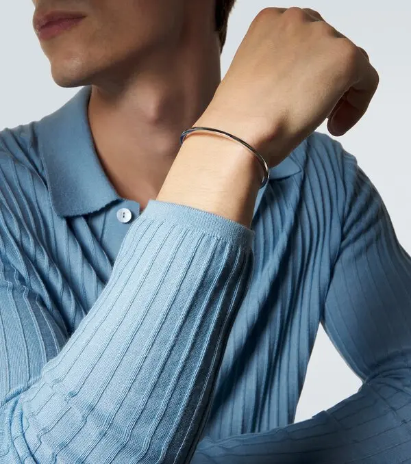 Mateo Sterling Cuff Bracelet