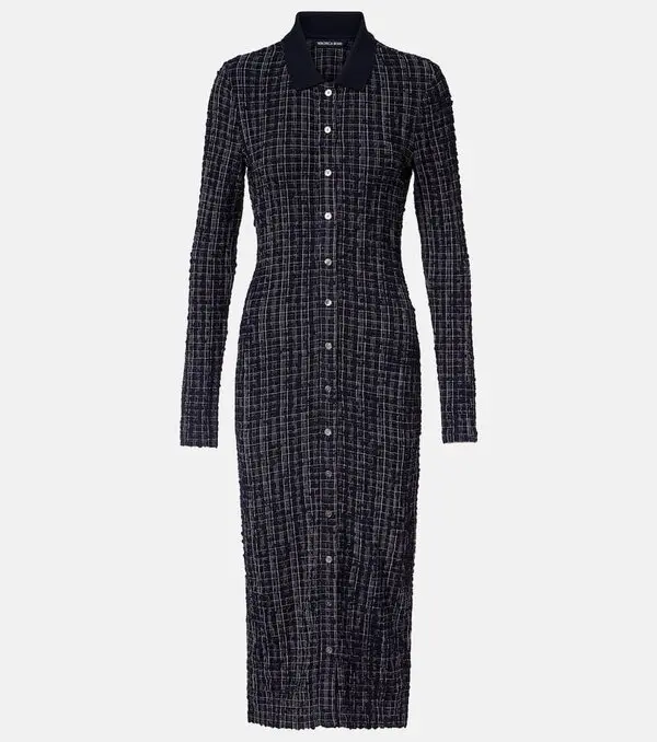 Veronica Beard Barrett Midi Shirt Dress
