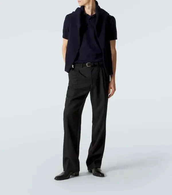 Burberry Wool Polo Shirt