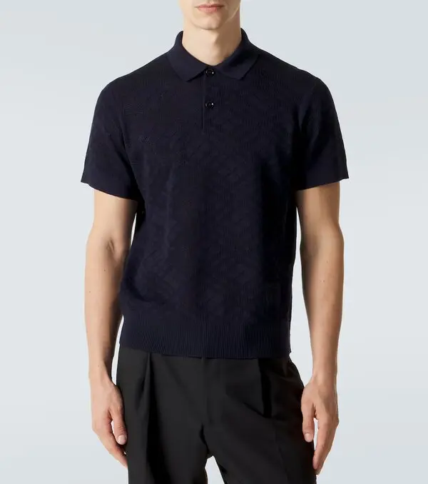 Burberry Wool Polo Shirt