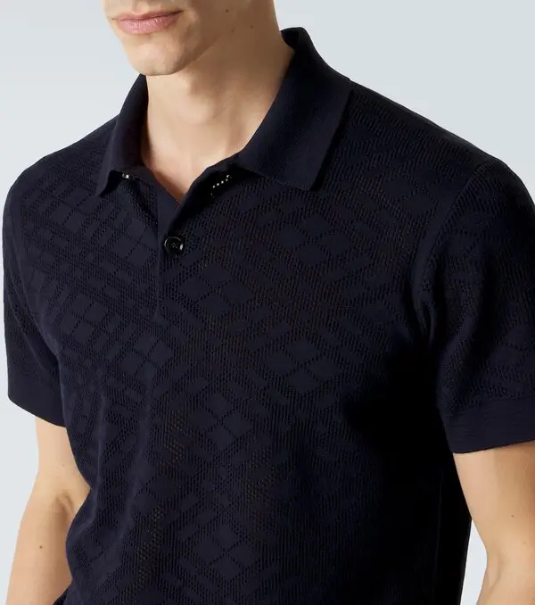 Burberry Wool Polo Shirt