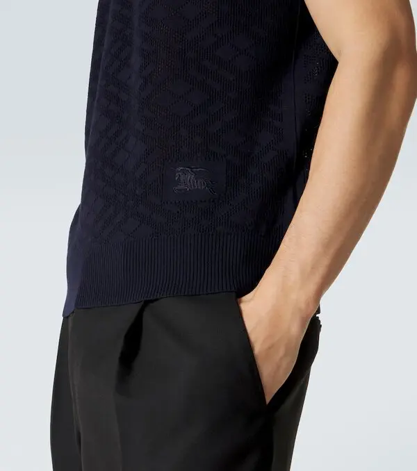 Burberry Wool Polo Shirt