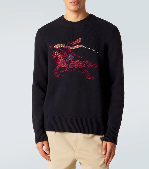 Burberry Wool And Cashmere Sweater