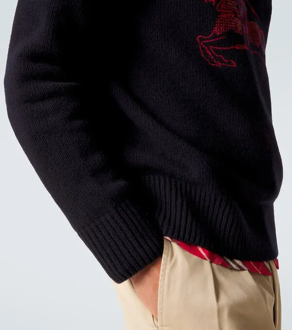 Burberry Wool And Cashmere Sweater