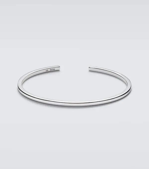 Mateo Sterling Cuff Bracelet - Silver