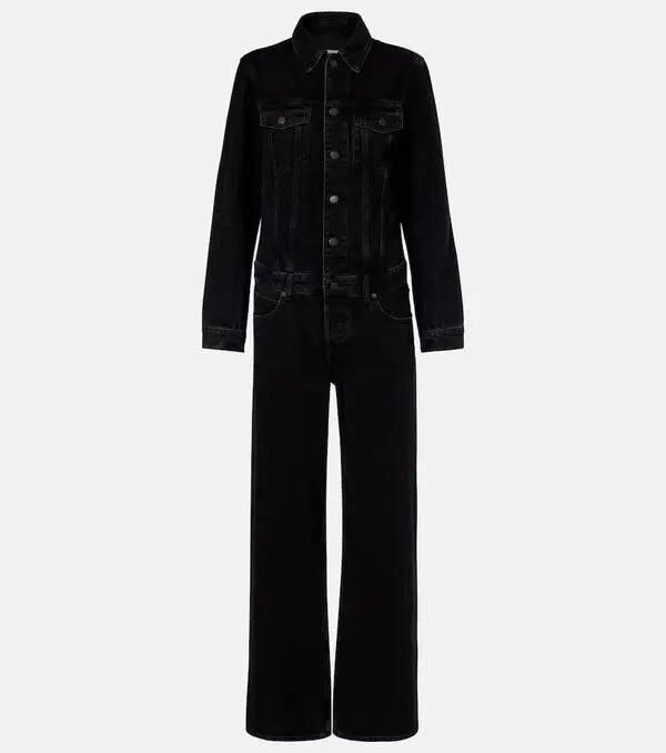 AGOLDE Esther Denim Jumpsuit - Black