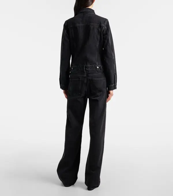 AGOLDE Esther Denim Jumpsuit - Black