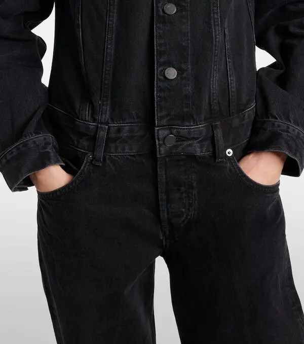 AGOLDE Esther Denim Jumpsuit - Black