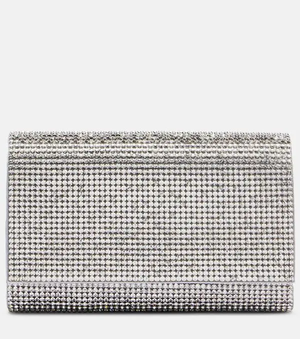 Judith Leiber Fizzy Crystal-embellished Clutch