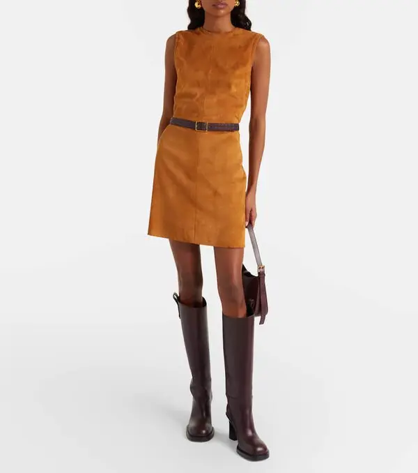 Stouls Dollie Suede Mini Dress