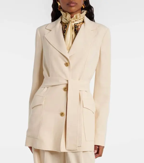 Etro Safari Blazer - Beige